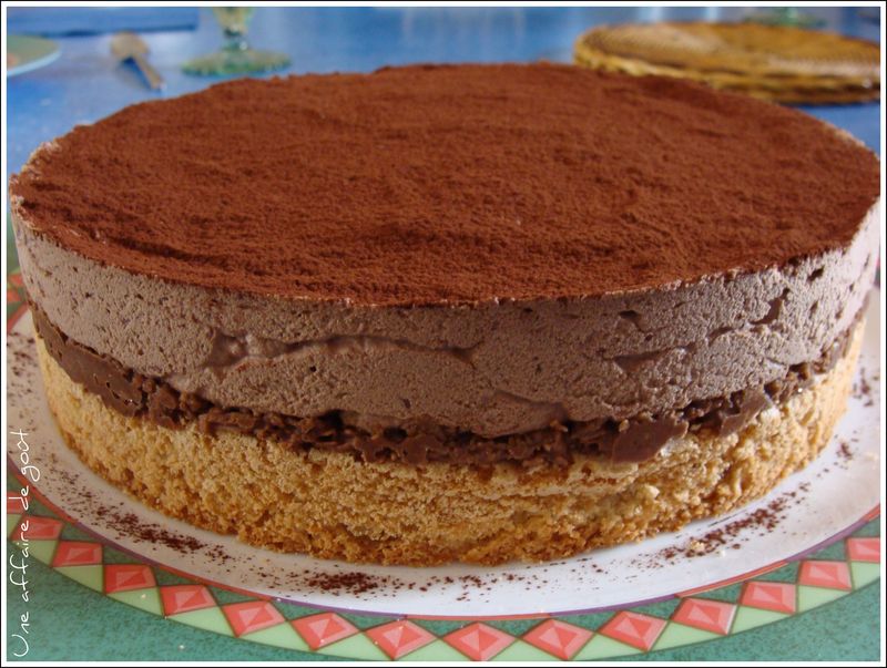 Recette gâteau royal au chocolat